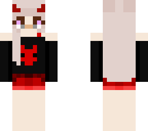 black red demon | Minecraft Skins
