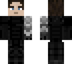 Bucky Barnes Maskless | Minecraft Skin