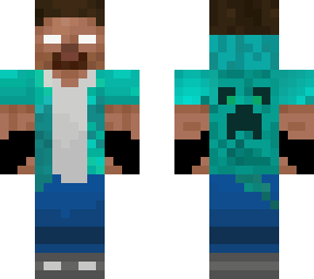 New Cool Herobrine | Minecraft Skin