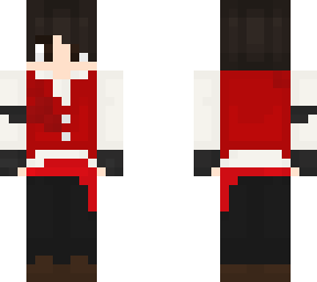 ryan ross rose vest | Minecraft Skin