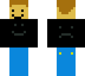 smile & sad man | Minecraft Skin