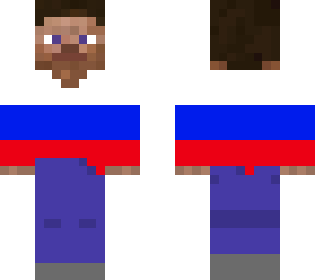 Steve Russia Flag | Minecraft Skin