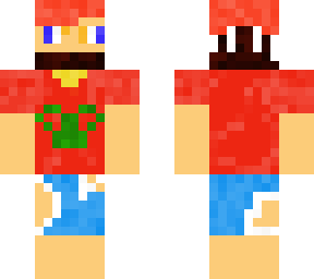 red noob | Minecraft Skins