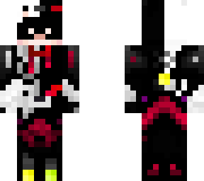 monokuma | Minecraft Skins