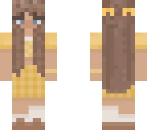 yellow girl idk | Minecraft Skin