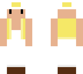 yellow toad | Minecraft Skin