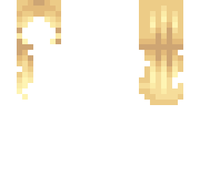 Blond wavy hair - BASE | Minecraft Skin