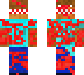 blood steve | Minecraft Skins