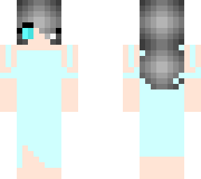 cute robot girl | Minecraft Skin