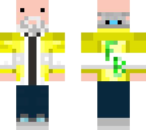 Cyberpunk Father Bob revamped | Minecraft Skin