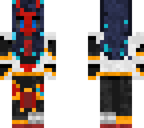 Dark Moon Elf Devil Girl | Minecraft Skin