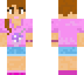 Milkshake Girl Skin | Minecraft Skin