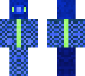 The blue man | Minecraft Skin