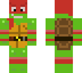 Tmnt mutant mayhem Raph | Minecraft Skin