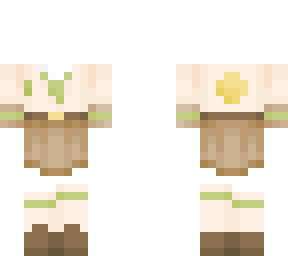 cottagecore uniform! (masc) | Minecraft Skin