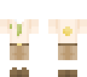 cottagecore uniform! (masc) (warmer weather) | Minecraft Skin