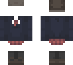 Cute Baby Blue Outfit Base | Minecraft Skin