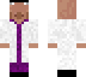 Dumb villager in white | Minecraft Skin