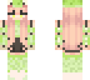 frog girl | Minecraft Skin
