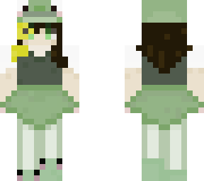 frog girl | Minecraft Skins