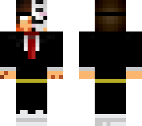 hacker with broken mask | Minecraft Skin