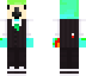 ParrotX2 in suit | Minecraft Skin