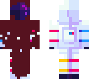 red spaceman | Minecraft Skin