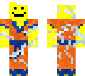 Super sayian ron ultra instinct | Minecraft Skin