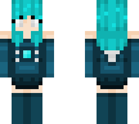 warden girl | Minecraft Skins