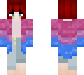 bi pride! | Minecraft Skin