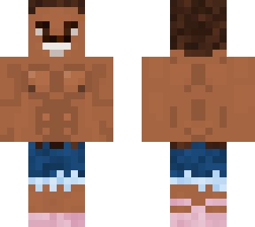 blackspoon shirtless smooth | Minecraft Skin