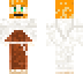 Carmelite Habit ( w/ Cappa ) | Minecraft Skin