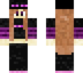 enderman girl | Minecraft Skins