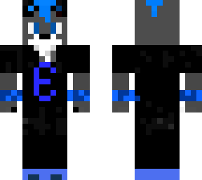 blue wolf furry | Minecraft Skins