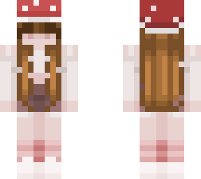 mushroom girl | Minecraft Skins
