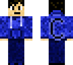 Pixel Gamer Blue (Updated colors and some other stuff) | Minecraft Skin