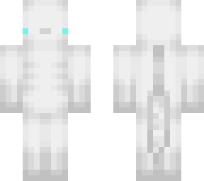 White Axolotl | Minecraft Skin