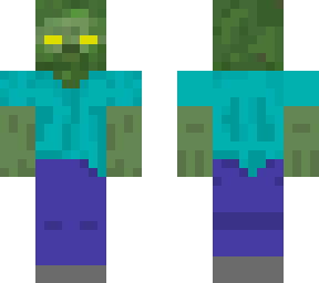 yellow eyed zombie | Minecraft Skin