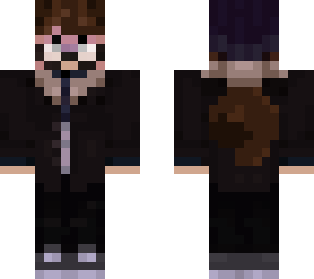 Argbur (with coat) | Minecraft Skin