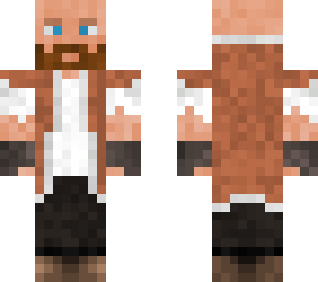 Bald Fighter | Minecraft Skin