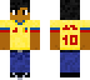 Camiseta Seleccin Colombia | Minecraft Skin