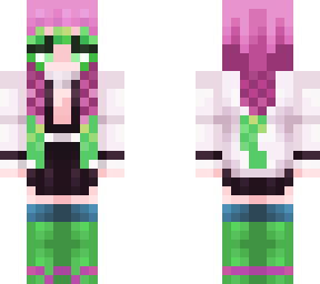 kanroji mitsuri | Minecraft Skins