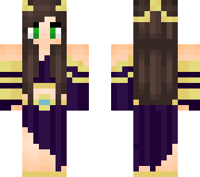 Purple mage | Minecraft Skin