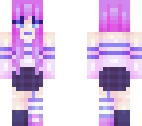 ultraviolet disguise . remake | Minecraft Skin