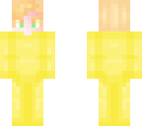 ~Blonde hair in yellow body suit or smth idk okay~ CE | Minecraft Skin