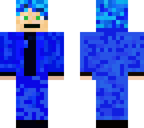 blue guy | Minecraft Skin