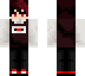 emo boy with brown hair | Minecraft Skins