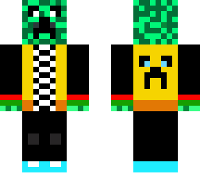 Creeper With a Jacket | Minecraft Skin