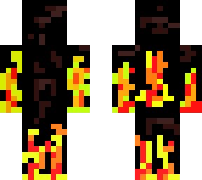 fire skin | Minecraft Skin
