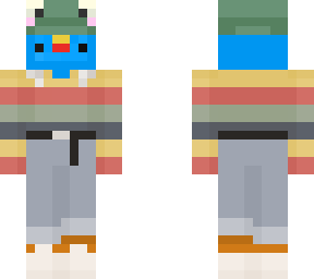 frog hat loops | Minecraft Skin